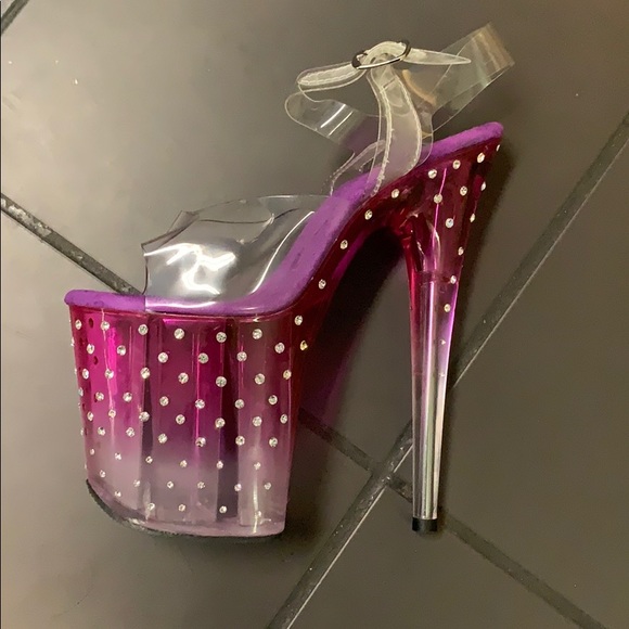 Pleaser | Shoes | Stardust 88 Purple | Poshmark